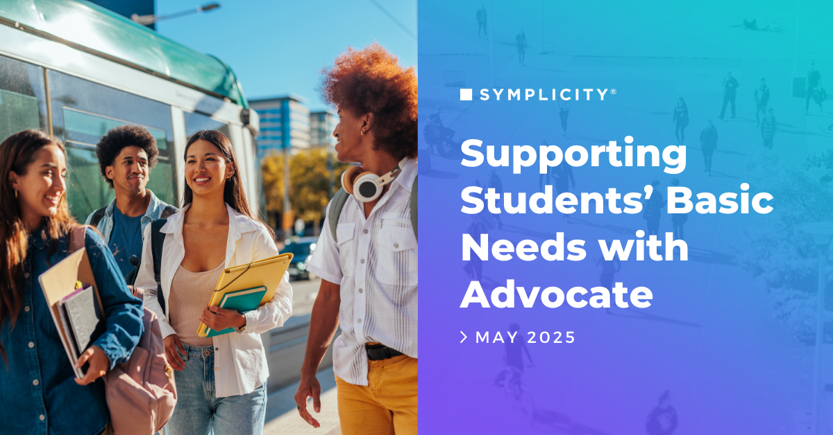 Supporting Students' Basic Needs with Symplicity Advocate
